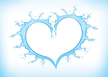Water Splash Heart Vector Images (over 1,000)