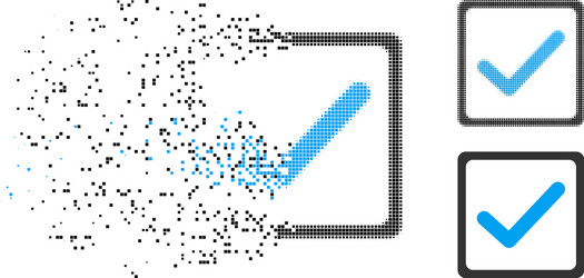 Pixel Check Box Vector Images (over 150)