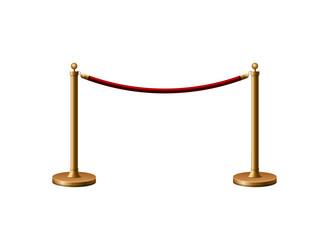 Realistic temporary fencing Royalty Free Vector Image