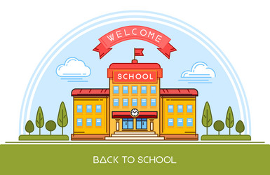 School Courtyard Vector Images (over 190)