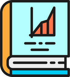 Report icon book Royalty Free Vector Image - VectorStock