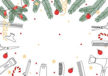 Decorative Borders for Hair Salon Vector Images (49)