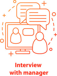 Online Job Interview Vector Images (over 4,600)