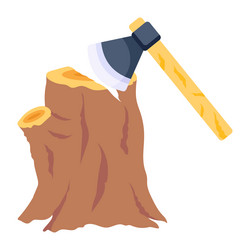 Wood log Royalty Free Vector Image - VectorStock
