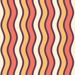 Seamless color pattern with smooth lines Vector Image