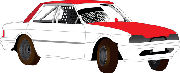 Modified Race Car Clipart