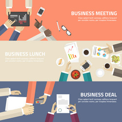 Lunch Meeting Vector Images (over 2,500)
