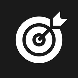 Target icon ui sign Royalty Free Vector Image - VectorStock