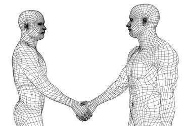 How To Draw People Shaking Hands