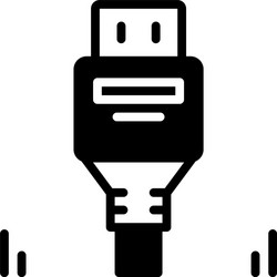 Displayport Royalty Free Vector Image - VectorStock