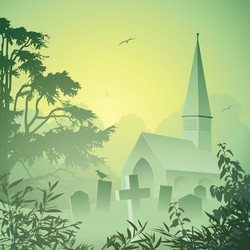 Country landscape Royalty Free Vector Image - VectorStock