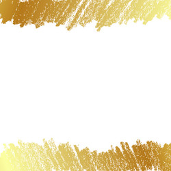 Simple sketch gold golden abstract top and bottom Vector Image