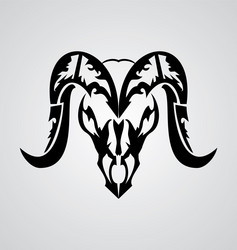 Goat Aries Tribal Vector Images (80)