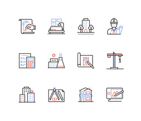 Architecture design icon Royalty Free Vector Image