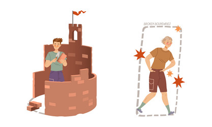 Personal Boundaries Vector Images (over 610)