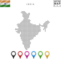 India Map Dotted Vector Images (over 610)