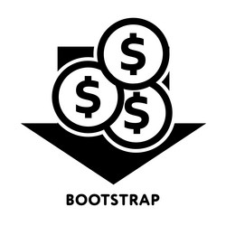 Bootstrap icon Royalty Free Vector Image - VectorStock