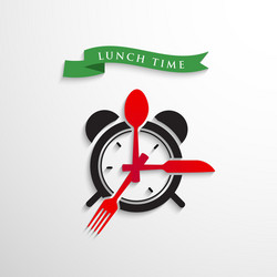 Food time logo designs icons Royalty Free Vector Image