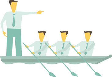 Rowing Boat Leadership Vector Images (over 150)