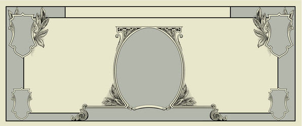 Dollar Bill Border Template