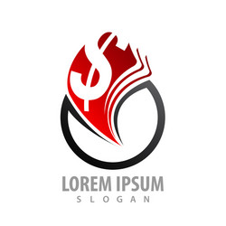 Dollar icon money sign Royalty Free Vector Image