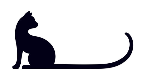 Symbol of a ginger cat Royalty Free Vector Image