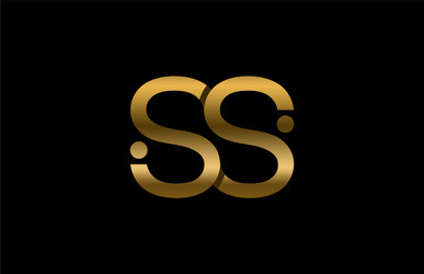 Combine letter sr monogram logo Royalty Free Vector Image