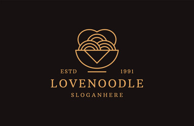 Noodle Royalty Free Vector Image - VectorStock