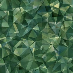 Abstract green triangle background Royalty Free Vector Image
