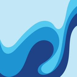 Abstract background in blue color curve Royalty Free Vector