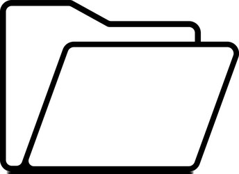 Open file icon Royalty Free Vector Image - VectorStock