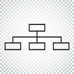 Structure simple flat icon on white background Vector Image