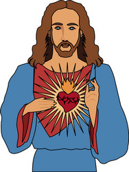 Jesus Angry Vector Images (67)