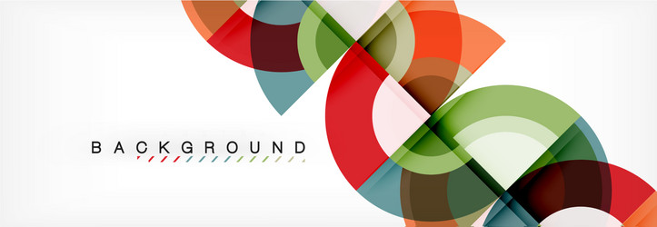 Circular abstract background Royalty Free Vector Image