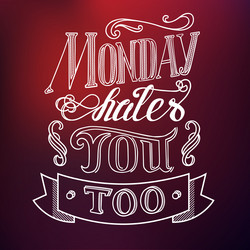 Typographic design concept design Royalty Free Vector Image