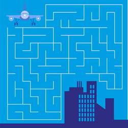 Airplane Maze Vector Images (61)