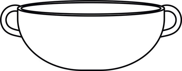 Two Handles Bowl Vector Images (59)