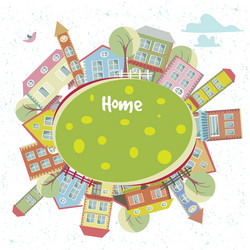 Home background Royalty Free Vector Image - VectorStock