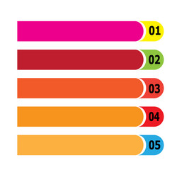 Blank labels Royalty Free Vector Image - VectorStock