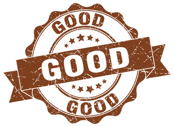 Good stamp sign seal Royalty Free Vector Image
