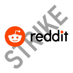 Kyiv ukraine - 13 june 2023 reddit logo Royalty Free Vector
