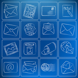 Envelopes Doodles Vector Images (over 6,600)