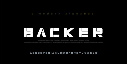 Free Tech Fonts Vector Images (over 4,200)