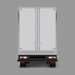 Truck Back View Vector Images (over 2,600)