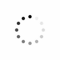 Loading time icon in black Royalty Free Vector Image