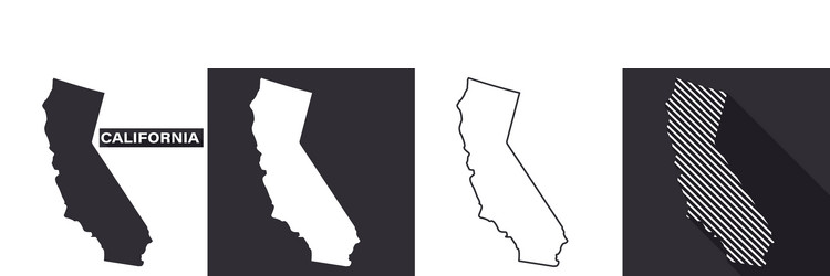California State Shape Vector Images (over 1,300)