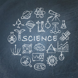 Chalkboard Science Vector Images (over 10,000)