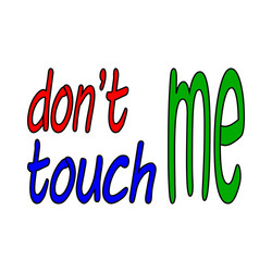 Dont Touch Me Vector Images (52)
