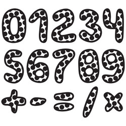 Polka Dot Numbers Vector Images (over 330)