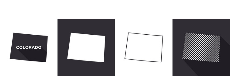 Colorado State Shape Vector Images (over 790)